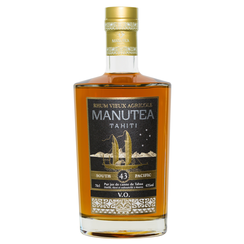 Manutea Tahiti Rhum Vieux VO Pur Jus de Canne | International Sugarcane ...